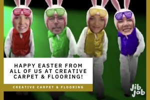 Happy Easter from Creative Carpet! - Creative Carpet & Flooring